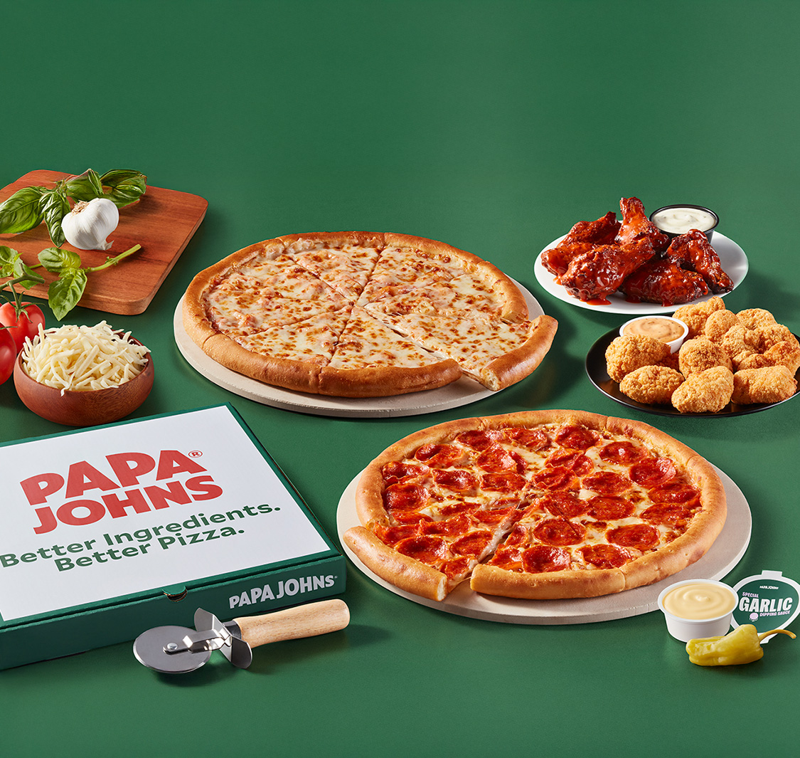 Papa Johns Pizza | | Buy One Get One Free | The ENTERTAINER